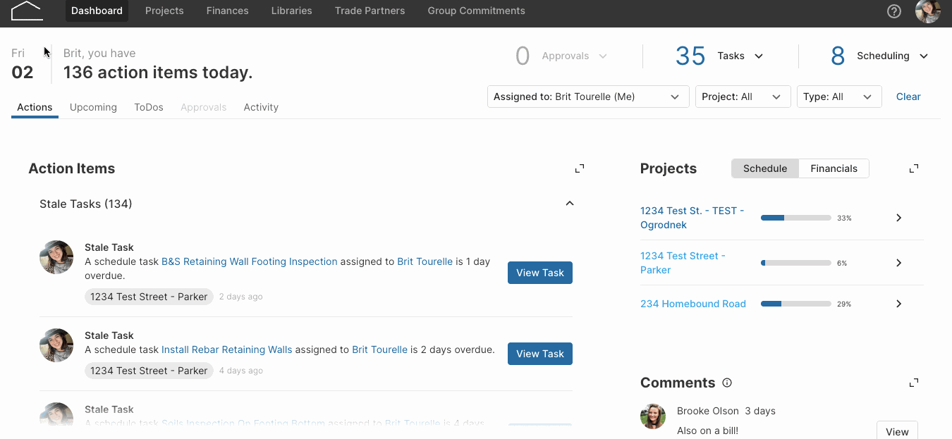 Personal Dashboards – Product Support Guide
